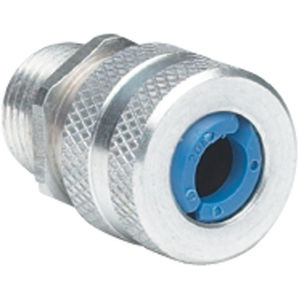1/2" 0.375" - 0.500" Range Straight Aluminum Cord Connector | Fastenal