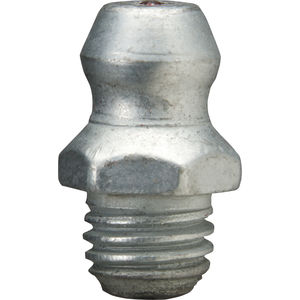 1/4"-28 Straight Steel Zinc Grease fitting With Ball Check | Fastenal