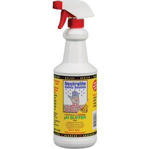 32oz Spray Bottle Neutralite pH Buffer Cement Burn Neutralizer | Fastenal