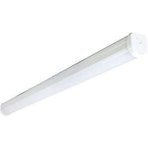 48" White Steel 48W Surface LED Wrap Fixture | Fastenal