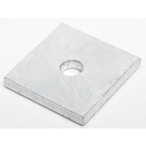 1/2"x2"ODx1/4"Thick GalvFinish Low Carbon Steel SquareWasher | Fastenal