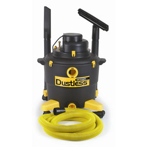 Dustless Wet/Dry Vacuum 16 Gal. Capacity Filtration To .5 Microns ...