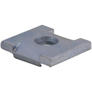 3/8" Zinc Electroplate Notched Square Washer | Fastenal