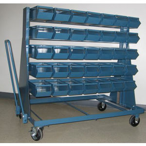 70 Compartment Mobile Bin Unit w/ #1 Steel Stackbins | Fastenal
