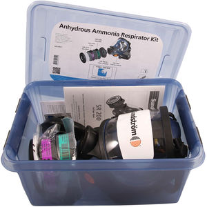 Anhydrous Ammonia Full Face Mask Respirator Kit | Fastenal