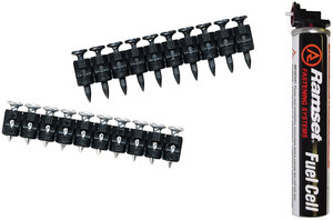 Ramset® FPP034B .109" Dia x 3/4" Length x 0.250" Head Black Trackfast ...