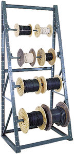 48"W x 24"D x 120"H Heavy Duty Reel Rack Starter Unit | Fastenal