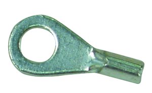 26-22 AWG #2 Stud Non-Insulated Butted Seam Ring Terminal | Fastenal