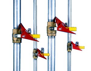 65669 1-1/4"to 3"Heavy Steel Ball Valve lockout Device | Fastenal