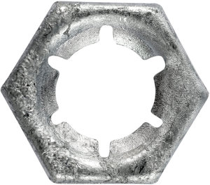 3/8"-16 Spring Steel Zinc Finish Self-Locking Hex Pal Nut | Fastenal