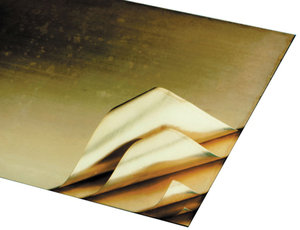 0.062"Thk x 24"L x 12"W Brass Laminated-Fully Shim Stock Sheet | Fastenal
